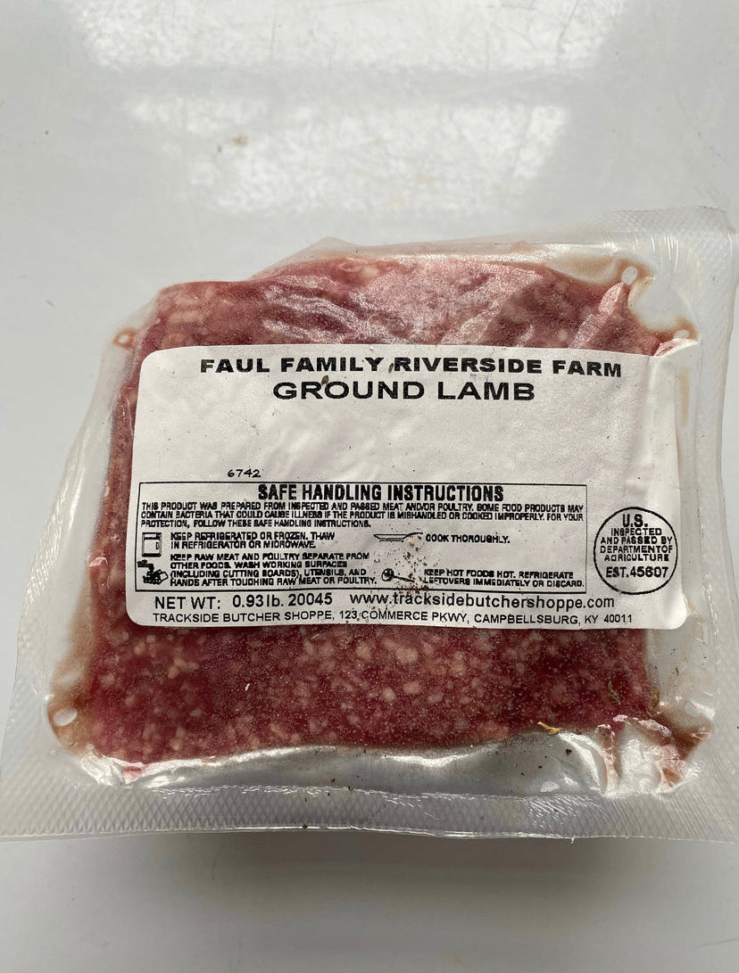 Bulk Ground Lamb – Faul Family Riverside Farm