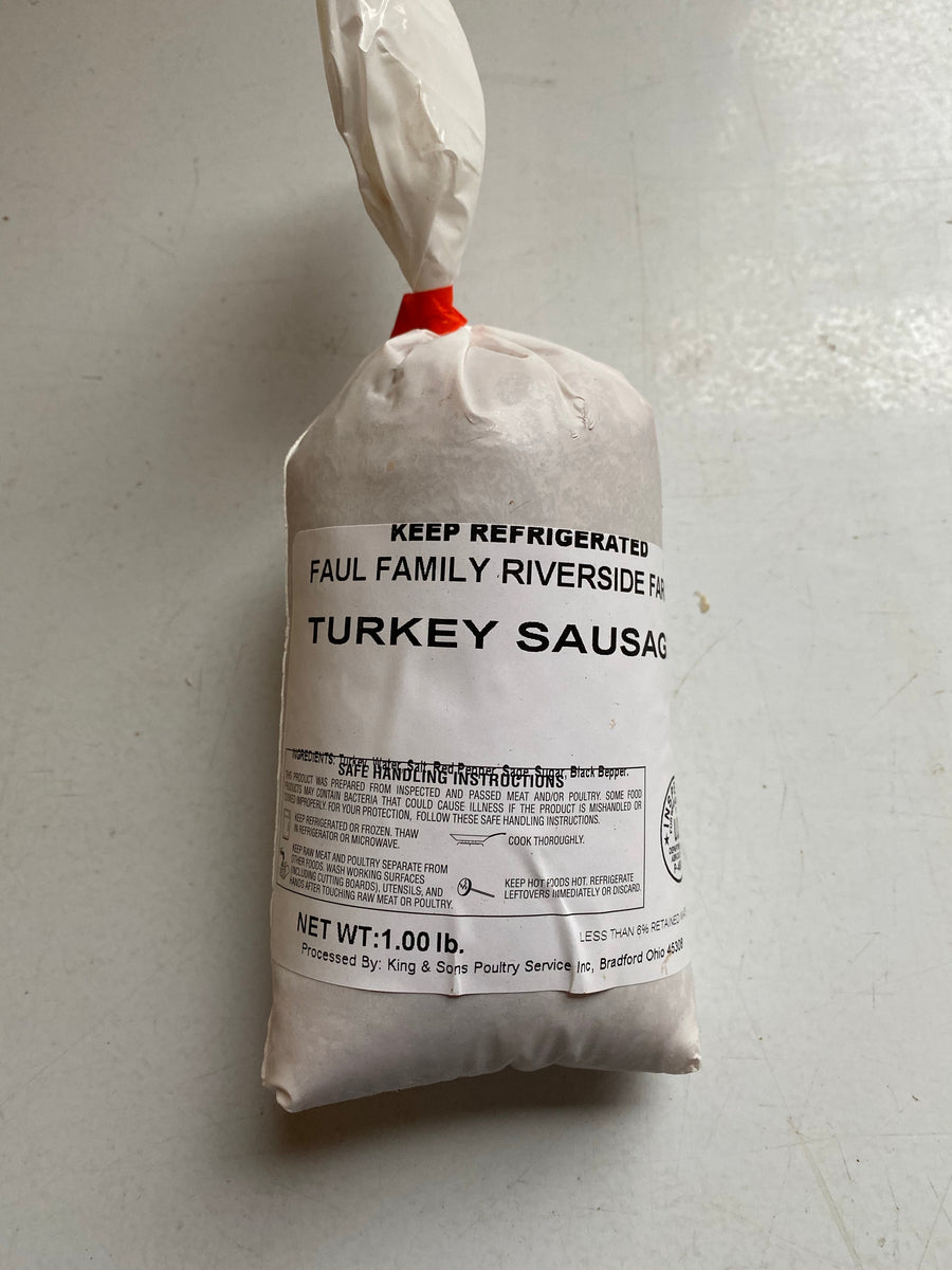 Bulk Pasture-Raised Turkey Sausage – Faul Family Riverside Farm