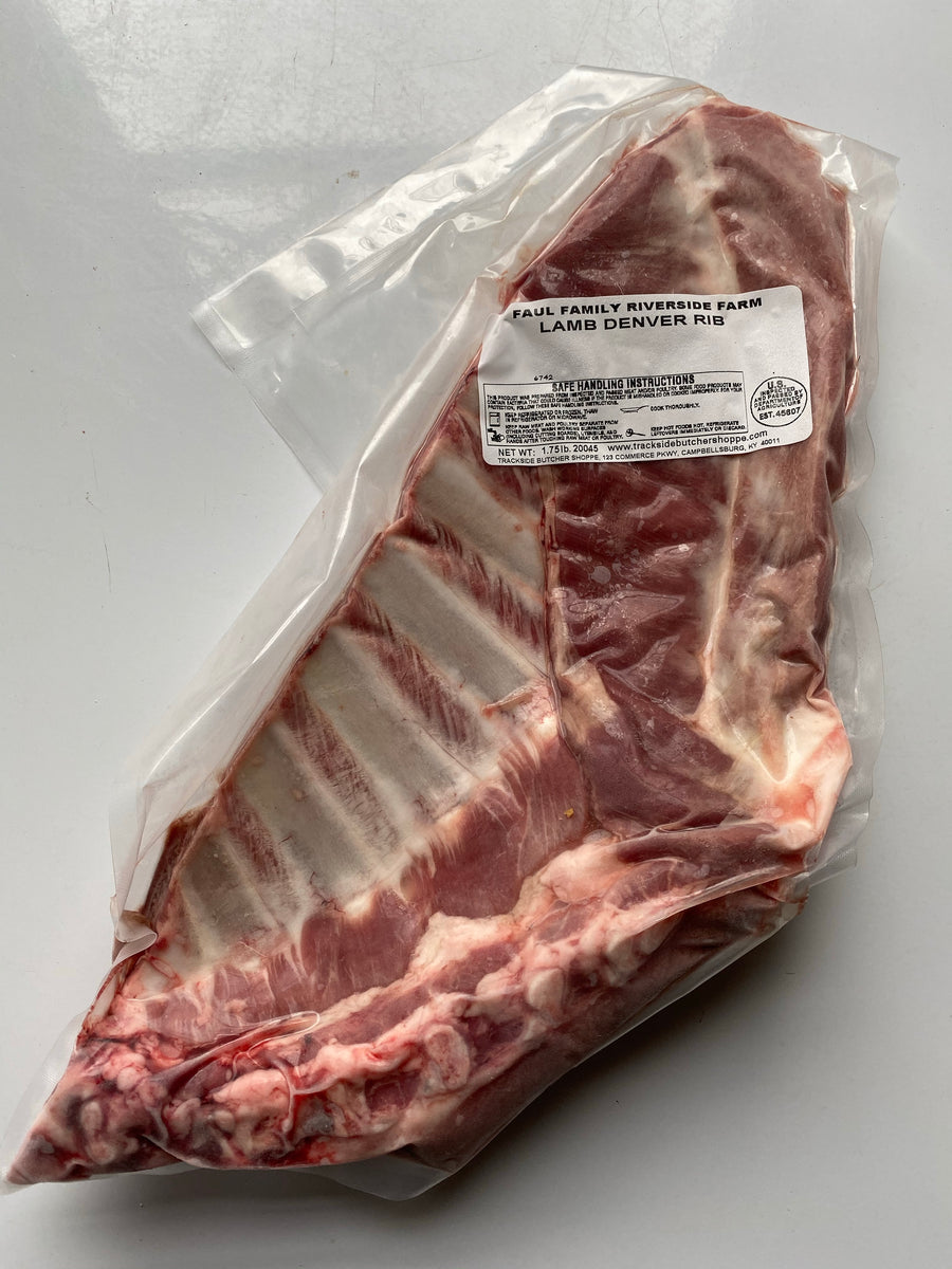 Grass-Fed Lamb Denver Rib – Faul Family Riverside Farm
